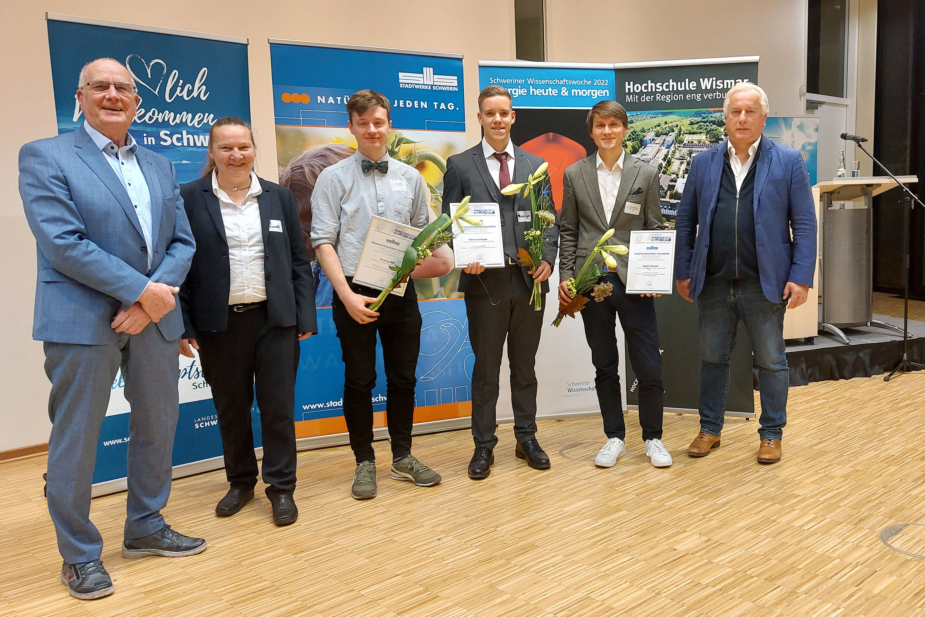 Zwei Schweriner Innovationspreise für Wismarer Alumni - Hochschule Wismar