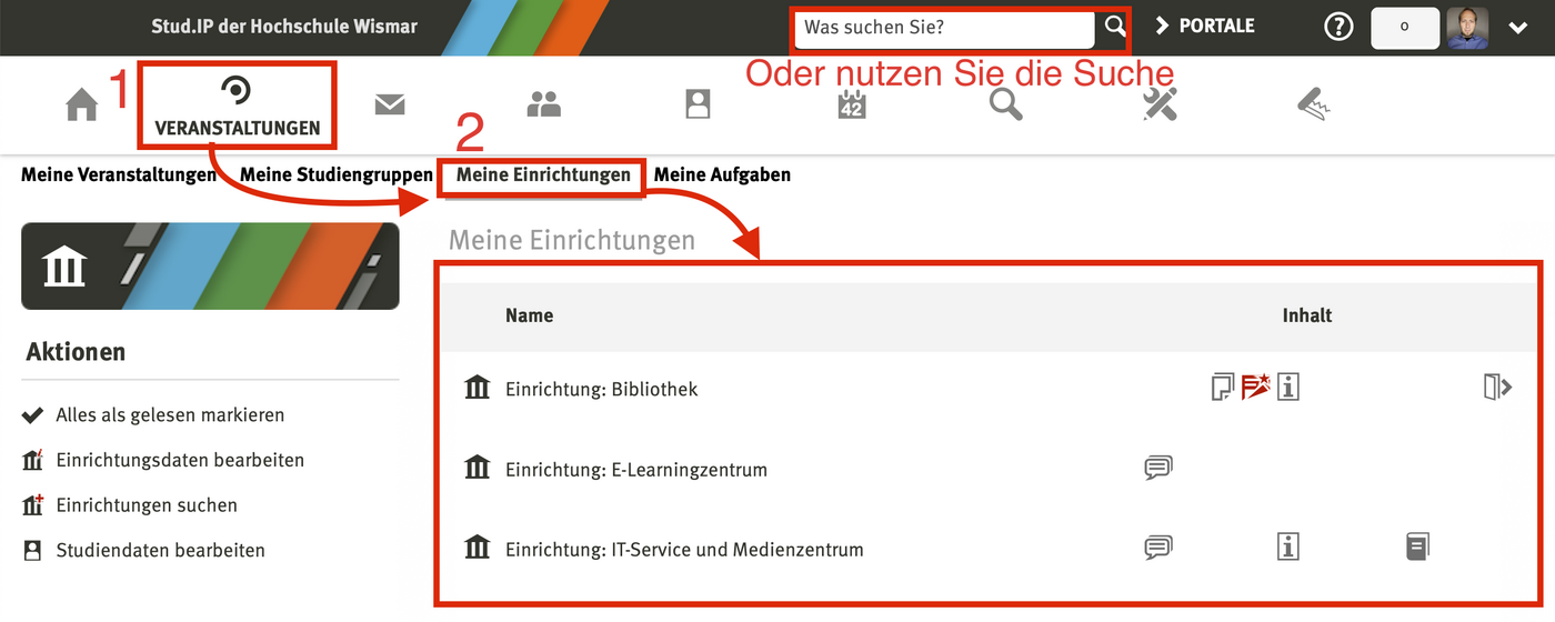 Stud.IP - Hochschule Wismar